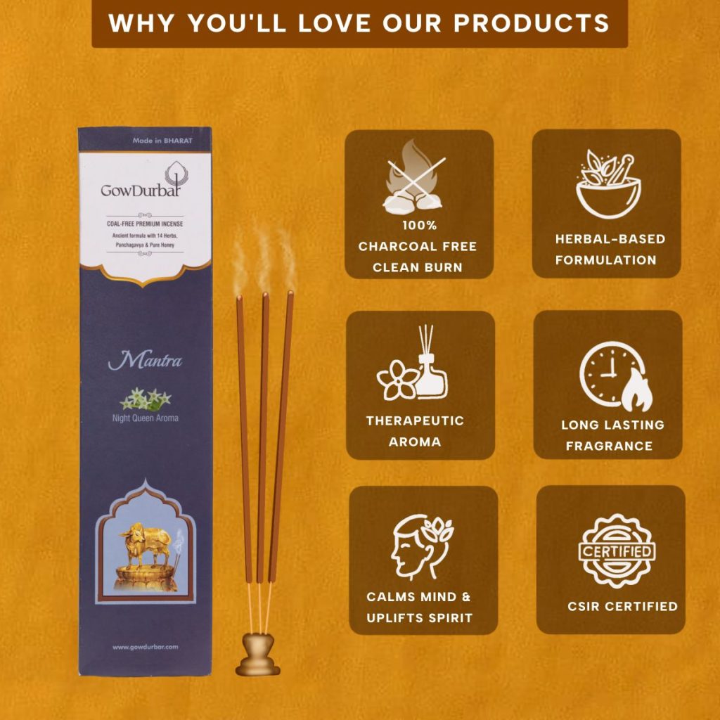 Mantra - Night Queen Aroma Incense - Gowdurbar