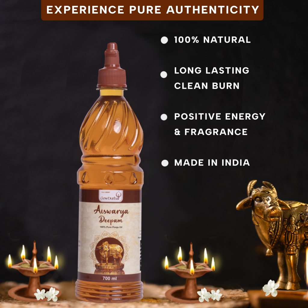 Aiswarya Deepam – Pure Pooja Oil - Gowdurbar