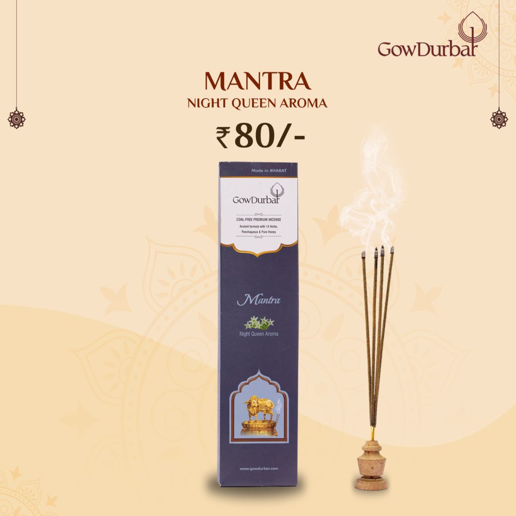 Mantra - Night Queen Aroma Incense - Gowdurbar